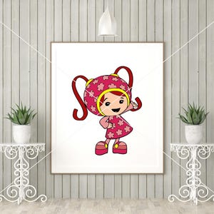 Milli_team_umizoomi Svg Dxf Eps Pdf Png, Cricut, Cutting File, Vector ...