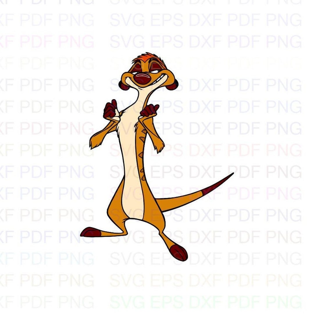Pumbaa_timon_and_pumbaa_33 Svg Dxf Eps Pdf Png, Cricut, Cutting File ...