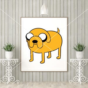 Jake_the_dog_adventure_time Svg Dxf Eps Pdf Png, Cricut, Cutting File ...