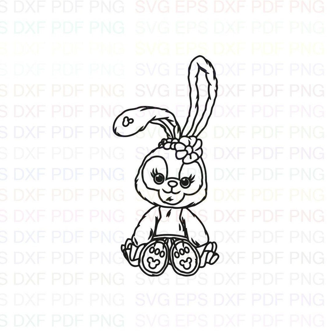 Stella_lou_duffy_and_friends Svg Outline Dxf Eps Pdf Png, Cricut ...