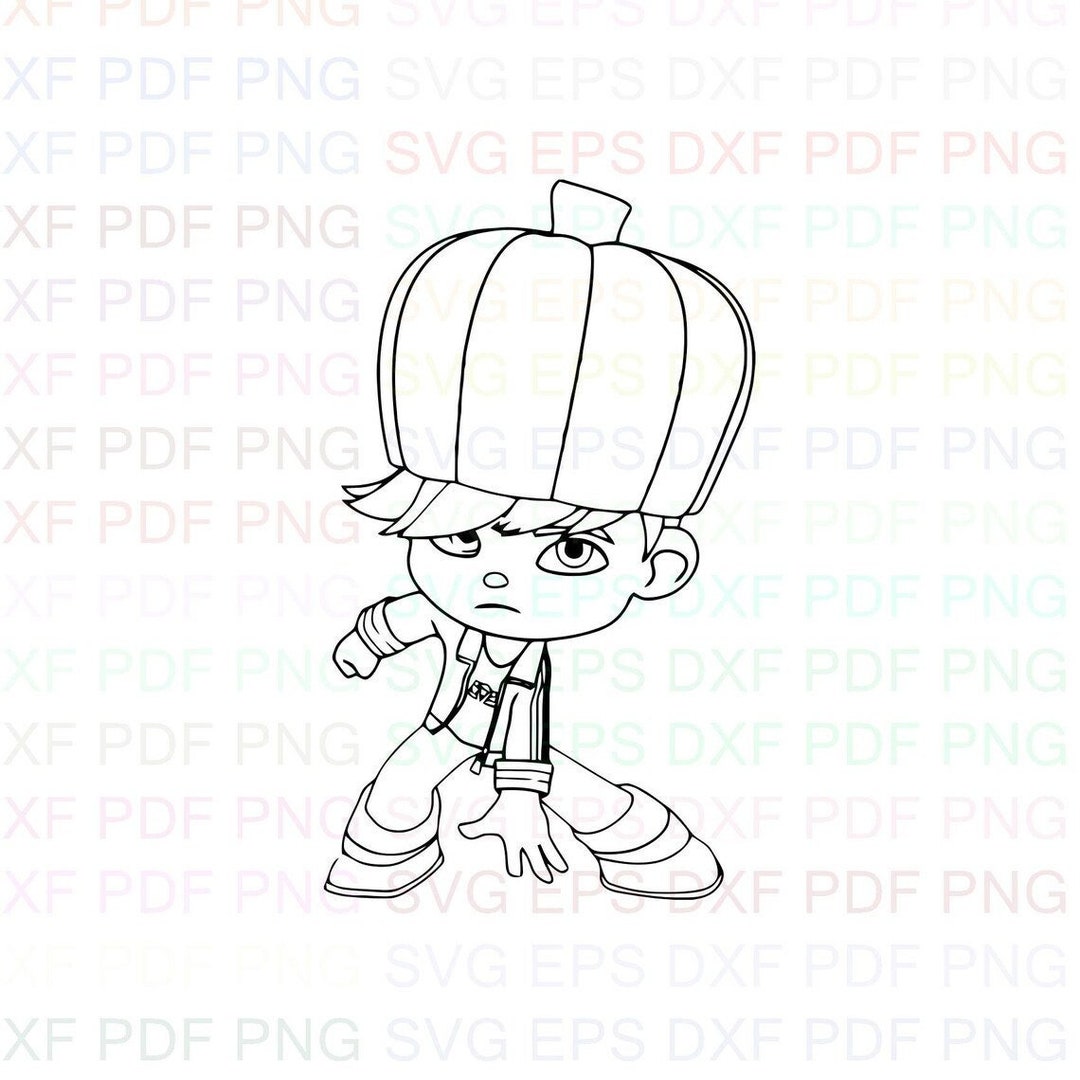 Gloyd_wreck_it_ralph Svg Outline Dxf Eps Pdf Png, Cricut, Cutting File ...