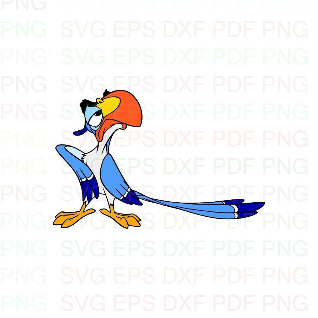 Zazu_the_lion_king_1 Svg Dxf Eps Pdf Png, Cricut, Cutting File, Vector ...