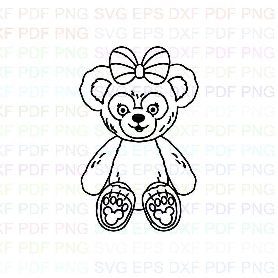 Shellie_may_duffy_and_friends Svg Outline Dxf Eps Pdf Png, Cricut ...