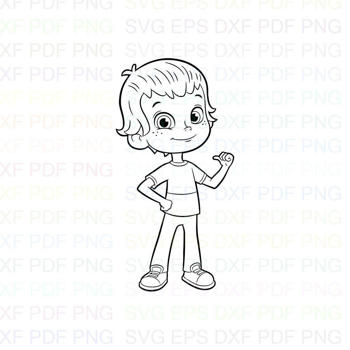 Liam_rusty_rivets Svg Outline Dxf Eps Pdf Png, Cricut, Cutting File ...