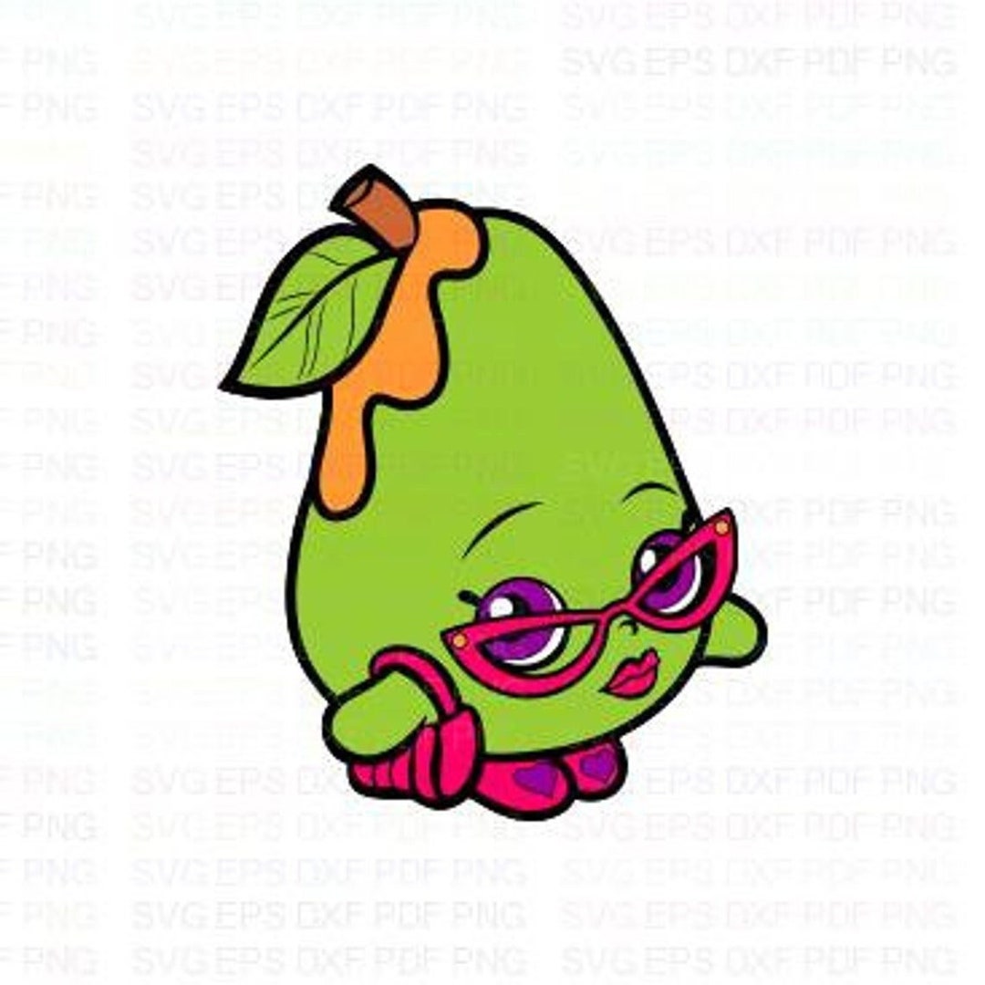 Posh_pear_bg Svg Dxf Eps Pdf Png, Cricut, Cutting File, Vector, Clipart ...