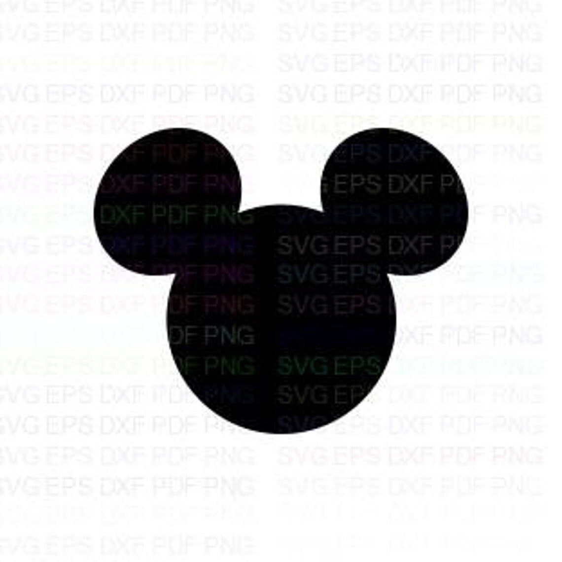 Mickey_mouse_mickey_mouse Svg Dxf Eps Pdf Png, Cricut, Cutting File ...