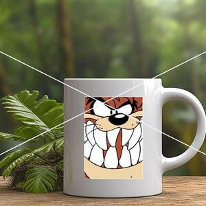 Taz_face Svg Dxf Eps Pdf Png, Cricut, Cutting File, Vector, Clipart ...
