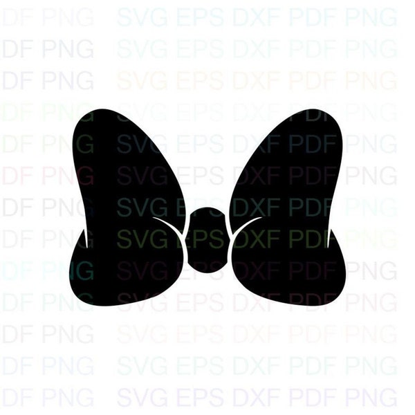 Minnie Mouse Bow Svg - Etsy