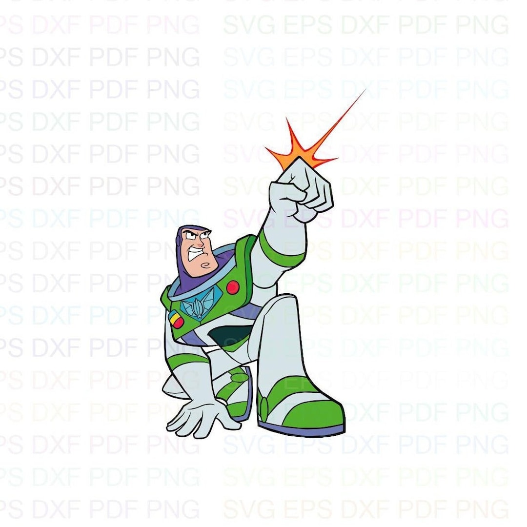 Buzz_lightyear_toy_story_3 Svg Dxf Eps Pdf Png, Cricut, Cutting File ...