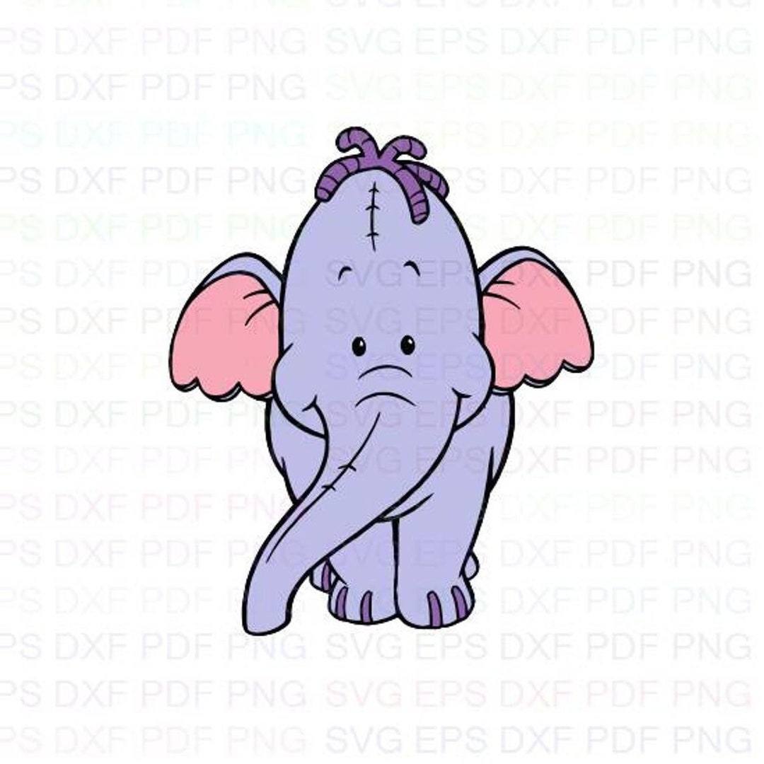 Lumpy_winnie_the_pooh_2 Svg Dxf Eps Pdf Png, Cricut, Cutting File ...