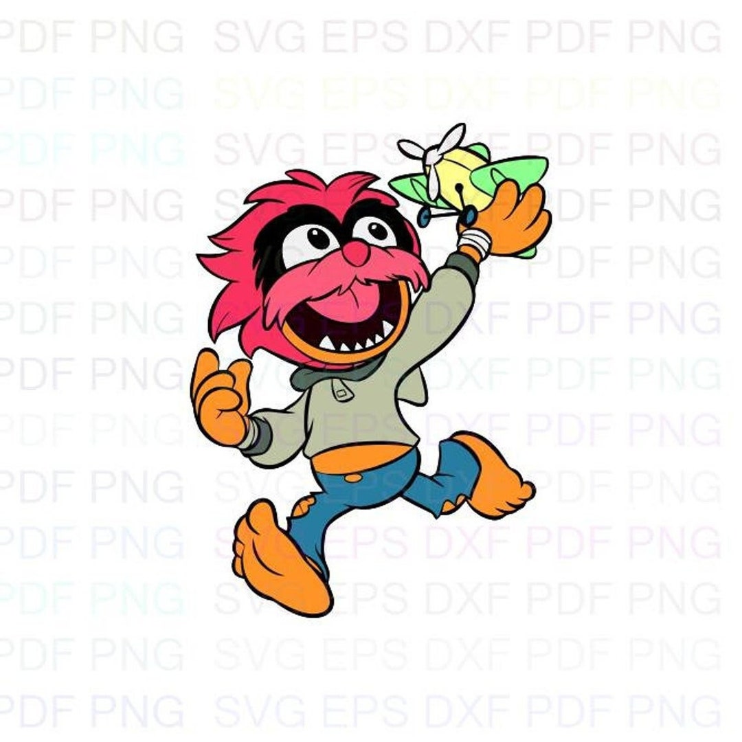 Animal_muppet_babies Svg Dxf Eps Pdf Png, Cricut, Cutting File, Vector ...