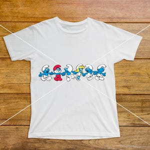Smurfs_1 Svg Dxf Eps Pdf Png, Cricut, Cutting File, Vector, Clipart ...