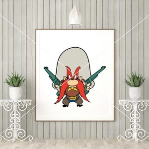 Yosemite_sam_tweety_and_sylvester Svg Dxf Eps Pdf Png, Cricut, Cutting ...