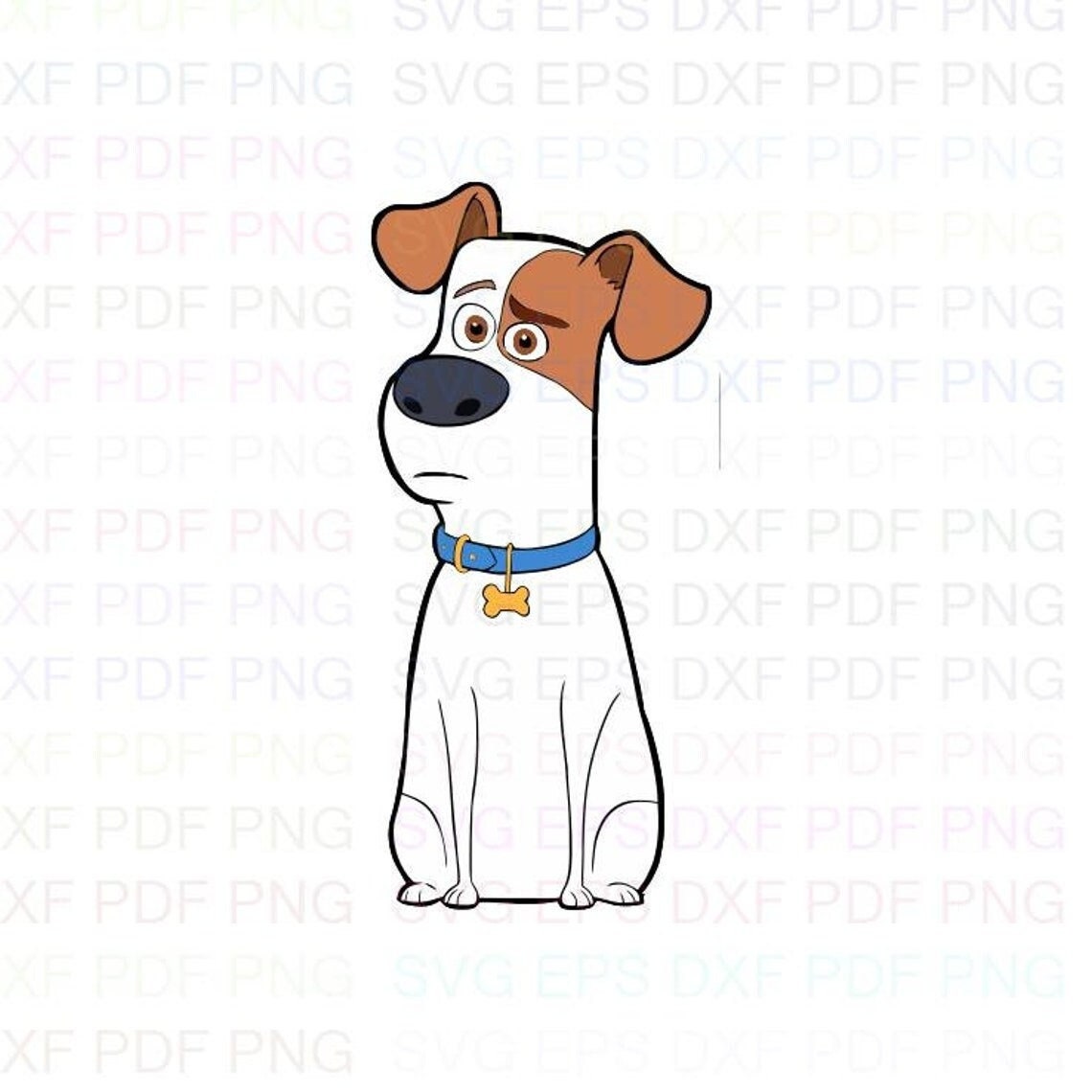 Max_3_the_secret_life_of_pets Svg Dxf Eps Pdf Png, Cricut, Cutting File ...