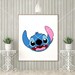 Stitch_face_smiling_lilo_and_stitch Svg Dxf Eps Pdf Png, Cricut ...