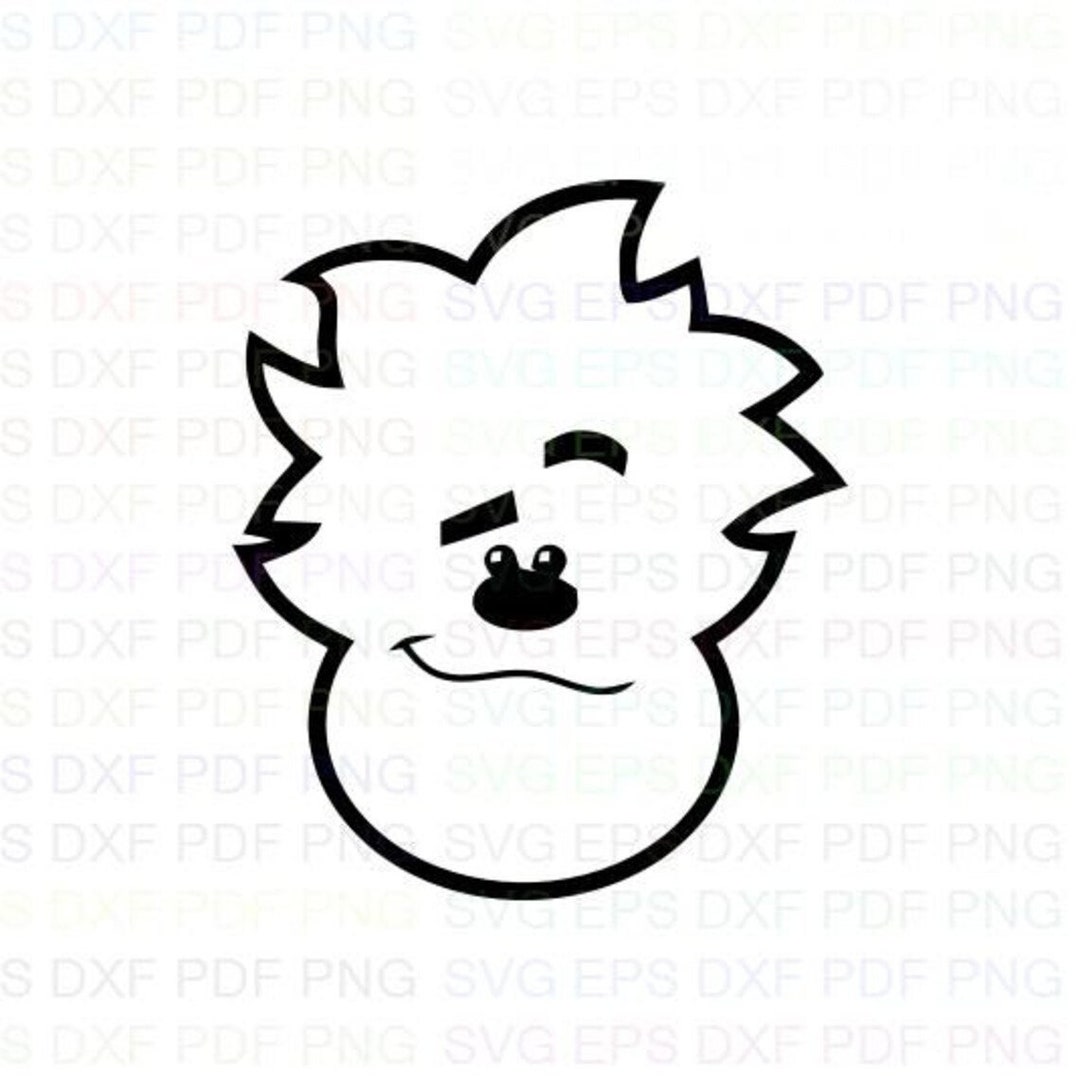 Wreckit_face_wreck_it_ralph Svg Outline Dxf Eps Pdf Png, Cricut ...