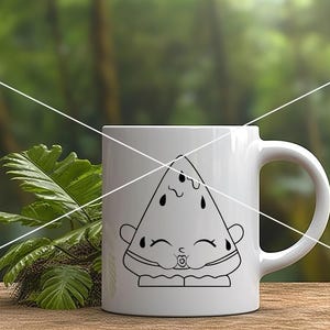 Melonie_pips_shopkins Svg Outline Dxf Eps Pdf Png, Cricut, Cutting File ...