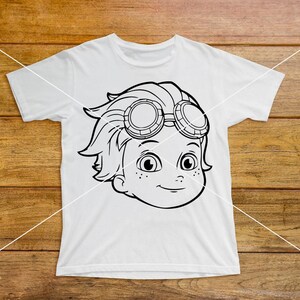 Rusty_rivets_face Svg Outline Dxf Eps Pdf Png, Cricut, Cutting File ...