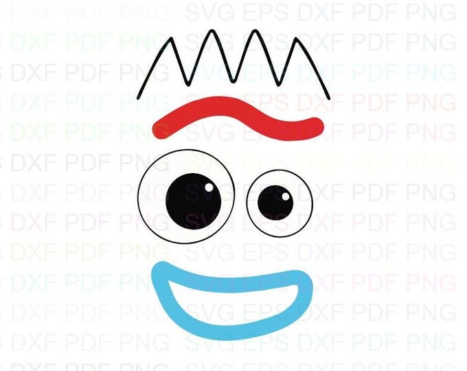 Stitch_face_smiling_lilo_and_stitch Svg Dxf Eps Pdf Png, Cricut ...