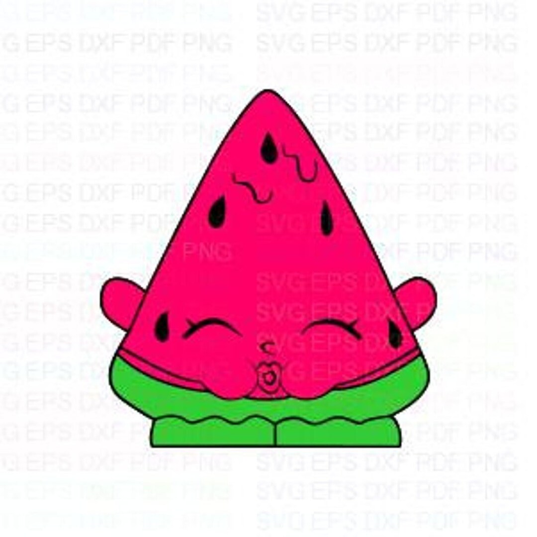 Melonie_pips_shopkins Svg Dxf Eps Pdf Png, Cricut, Cutting File, Vector ...