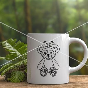 Shellie_may_duffy_and_friends Svg Outline Dxf Eps Pdf Png, Cricut ...