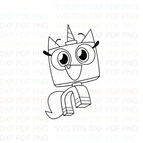 Unikitty Svg - Etsy