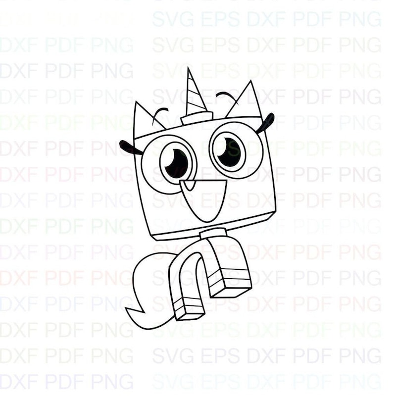 Unikitty Svg - Etsy