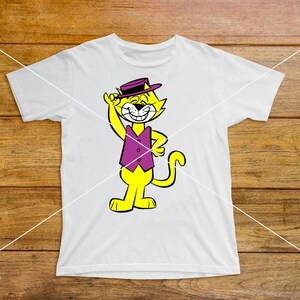 Top_cat Svg Dxf Eps Pdf Png, Cricut, Cutting File, Vector, Clipart ...