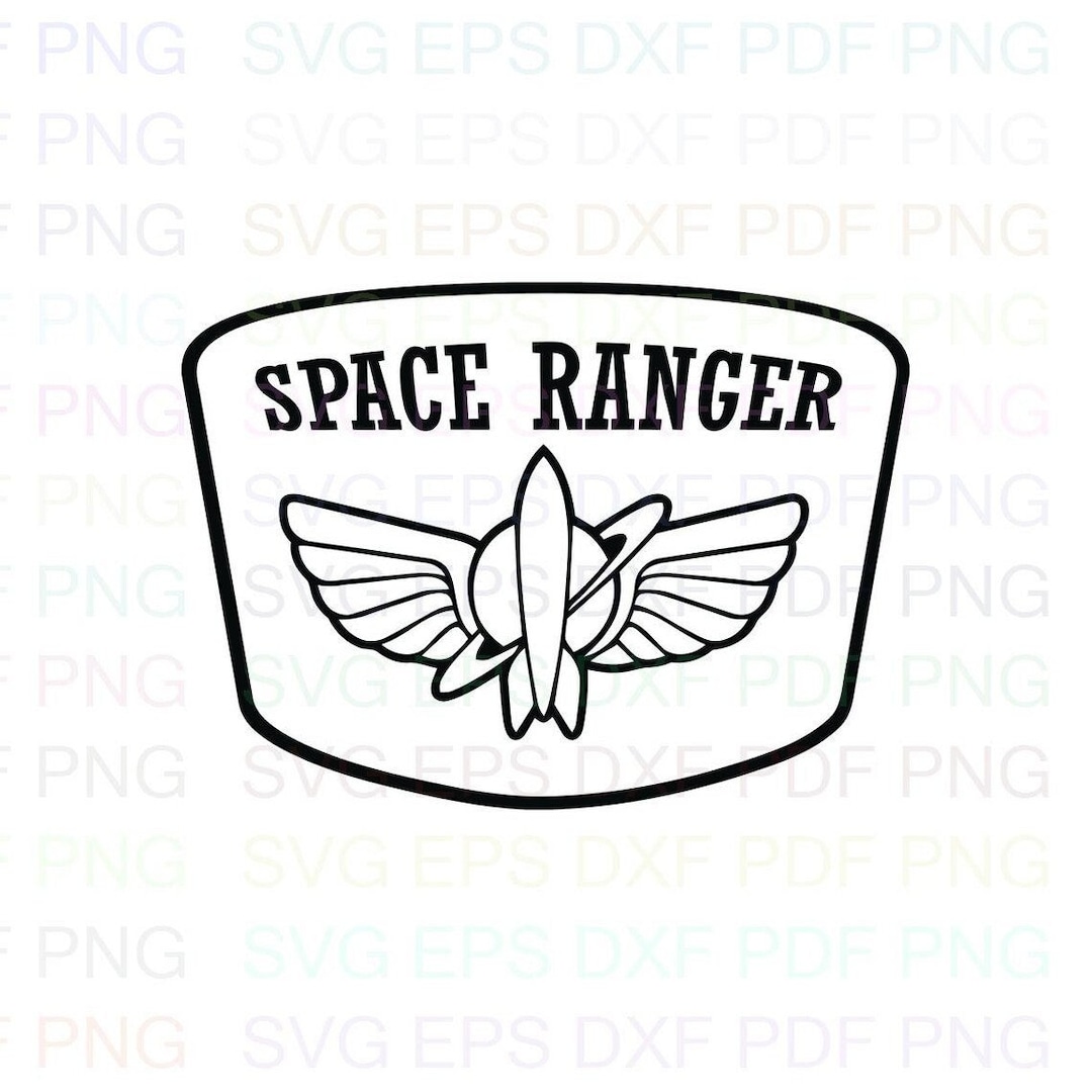 Disneys_toy_story_space_ranger_digital_cut Svg Outline Dxf Eps Pdf Png ...