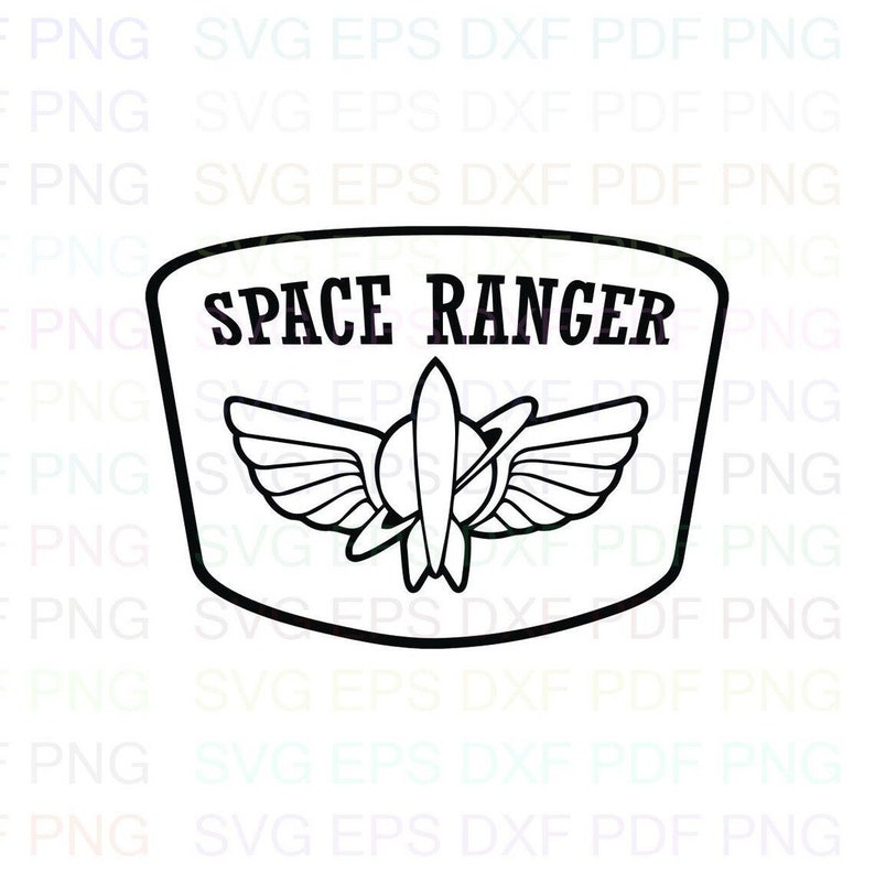 Disneys_toy_story_space_ranger_digital_cut Svg Outline Dxf Eps Pdf Png ...
