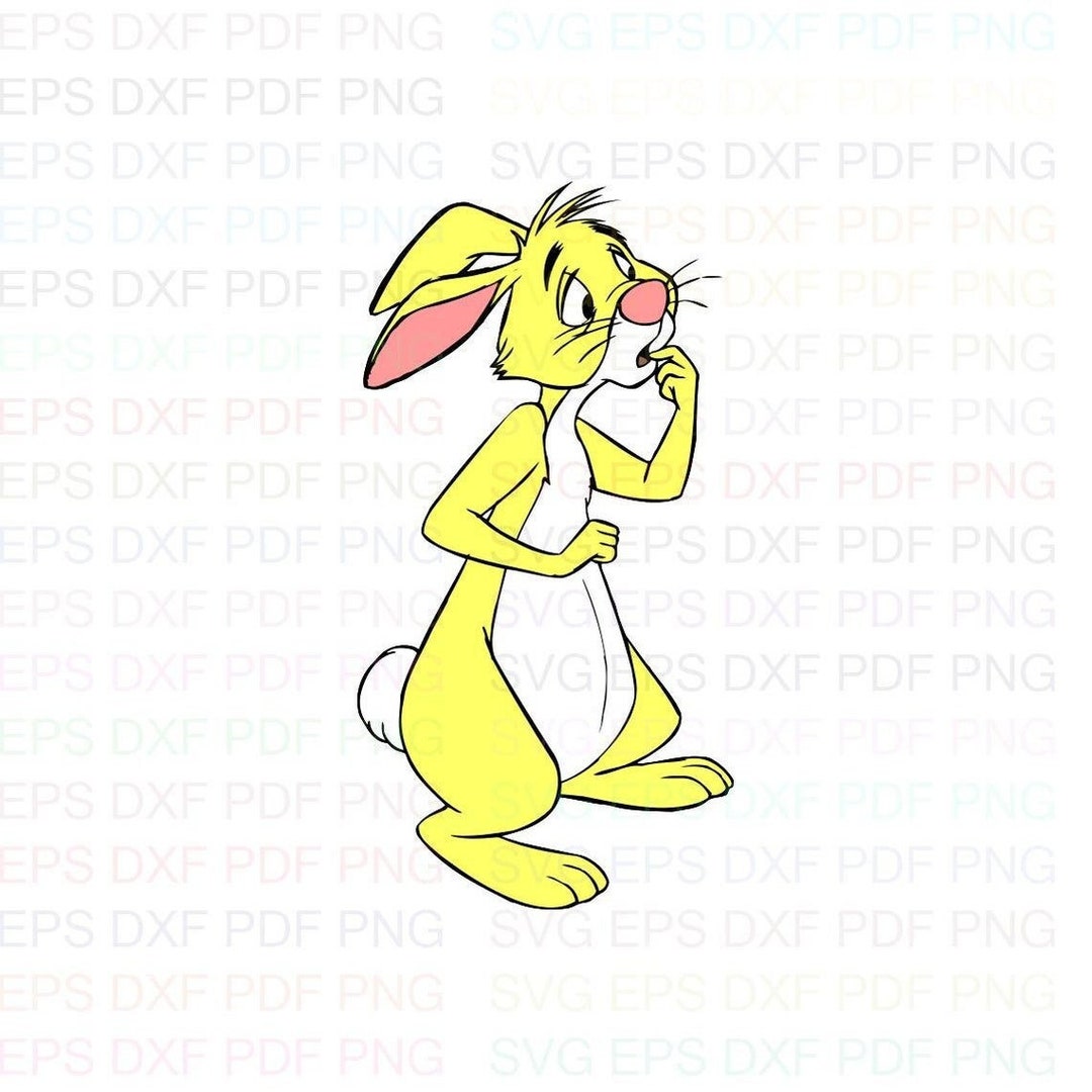 Rabbit_winnie_the_pooh_2 Svg Dxf Eps Pdf Png, Cricut, Cutting File ...