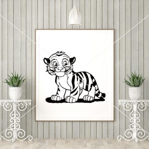 Rajah_baby_aladdin Svg Outline Dxf Eps Pdf Png, Cricut, Cutting File ...