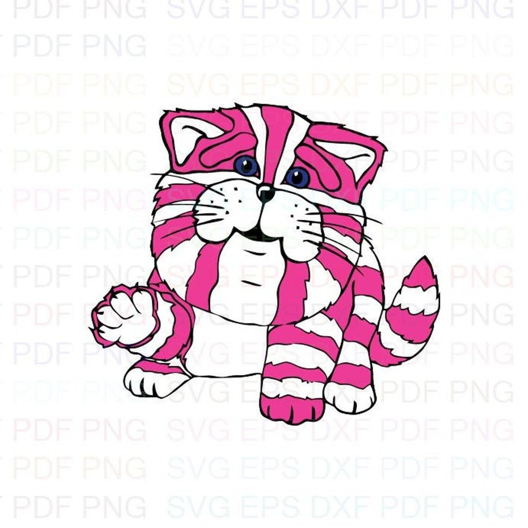 Bagpuss_svg Svg Dxf Eps Pdf Png, Cricut, Cutting File, Vector, Clipart ...