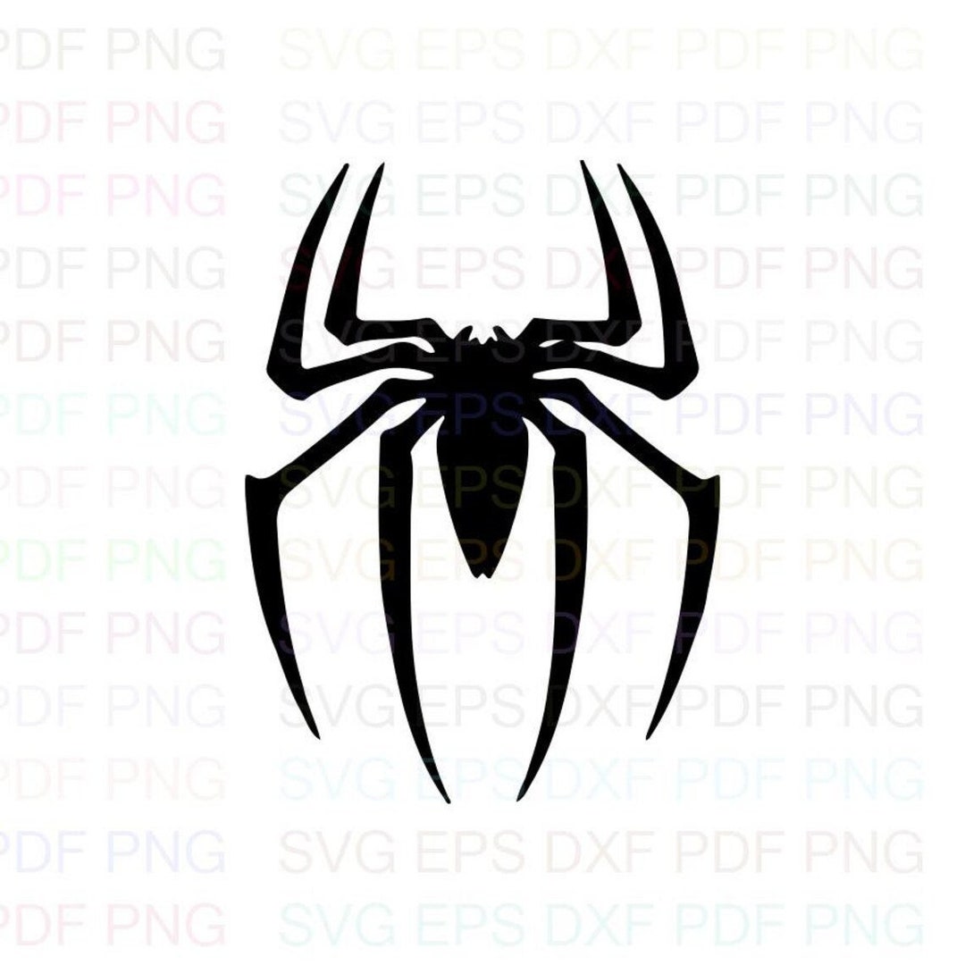 Spider_Man_Logo, SVG, Dxf, Eps, Pdf Png, Cricut, Plotterdatei, Vektor ...