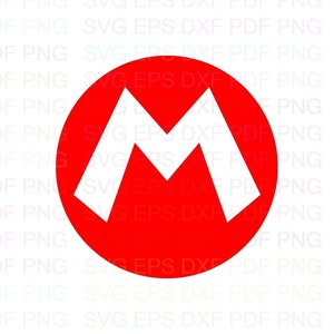 Logotipo De Mario M Nintendo New York MARIO M Logo Hat Cap Nintendo