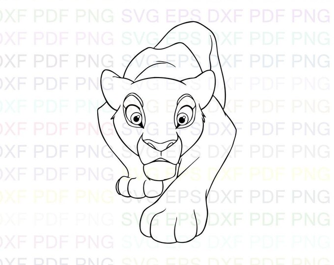 Lion King Svg, Nala Svg, Nala Cut File, Nala Cricut, Lion King Cut ...