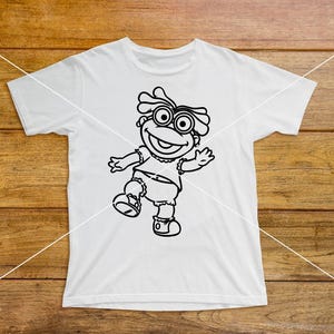 Skeeter_muppet_babies Svg Outline Dxf Eps Pdf Png, Cricut, Cutting File ...
