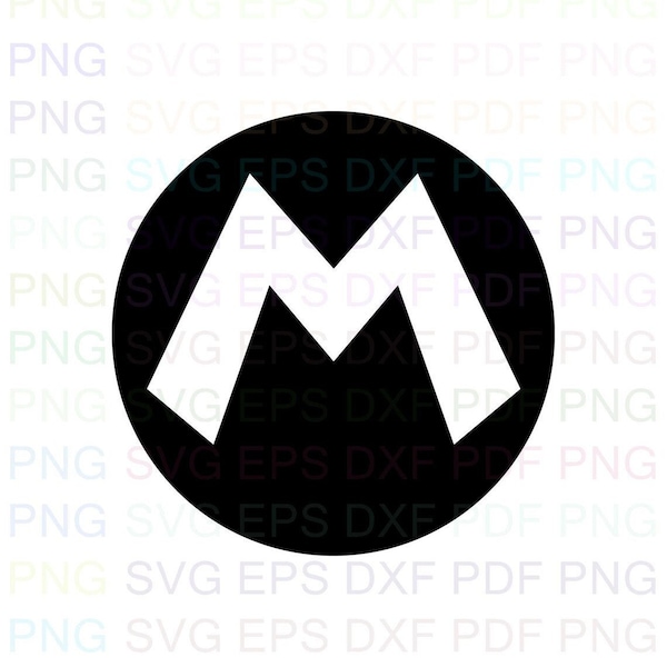 Mario Svg - Etsy
