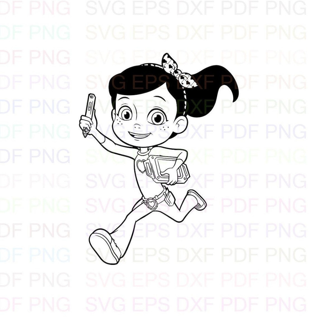 Ruby_rusty_rivets Svg Outline Dxf Eps Pdf Png, Cricut, Cutting File ...