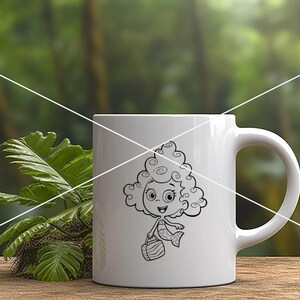 Deema_bubble_guppies Svg Outline Dxf Eps Pdf Png, Cricut, Cutting File ...