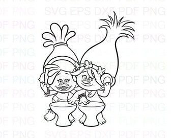 Polly_polish_shopkins Svg Outline Dxf Eps Pdf Png, Cricut, Cutting File ...