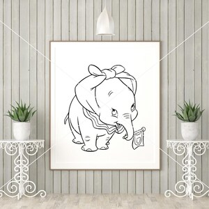 Dumbo_ear_knots_with_flag Svg Outline Dxf Eps Pdf Png, Cricut, Cutting ...