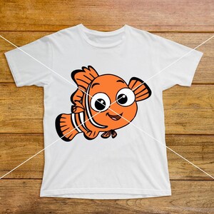 Finding_nemo Svg Dxf Eps Pdf Png, Cricut, Cutting File, Vector, Clipart ...
