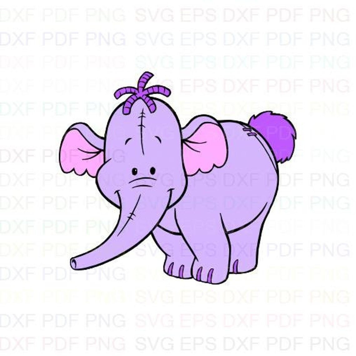 Lumpy_winnie_the_pooh Svg Dxf Eps Pdf Png, Cricut, Cutting File, Vector ...