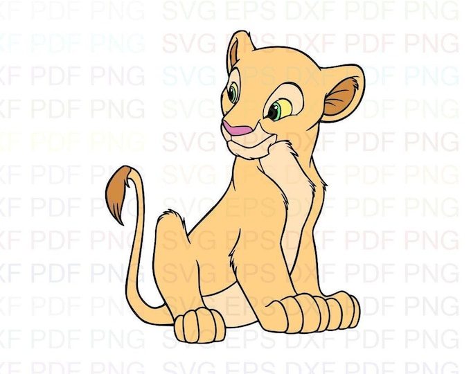 Lion King Svg, Nala Svg, Nala Cut File, Nala Cricut, Lion King Cut ...