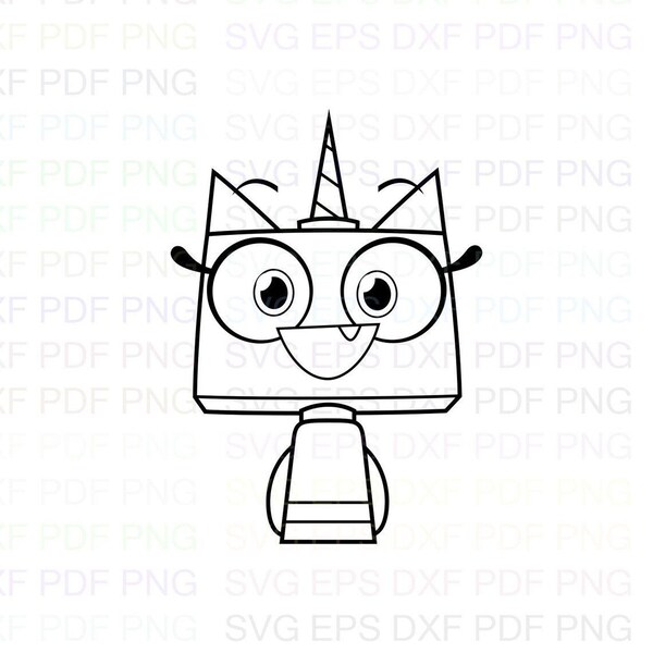 Unikitty Svg - Etsy