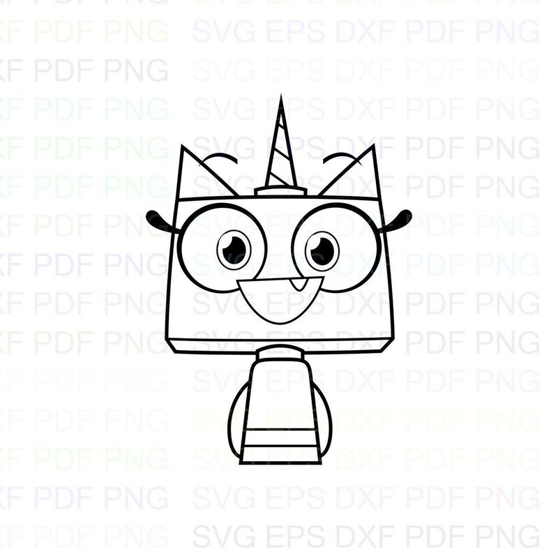 Unikitty Svg - Etsy