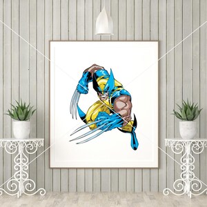 Wolverine_2_xmen Svg Dxf Eps Pdf Png, Cricut, Cutting File, Vector ...