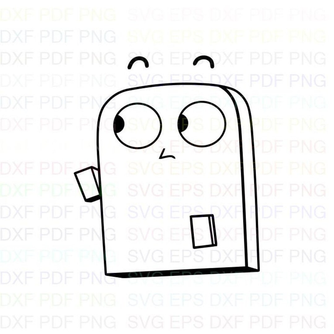 Brock_unikitty Svg Outline Dxf Eps Pdf Png, Cricut, Cutting File ...