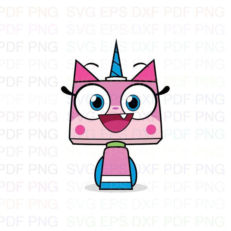 Unikitty Svg - Etsy